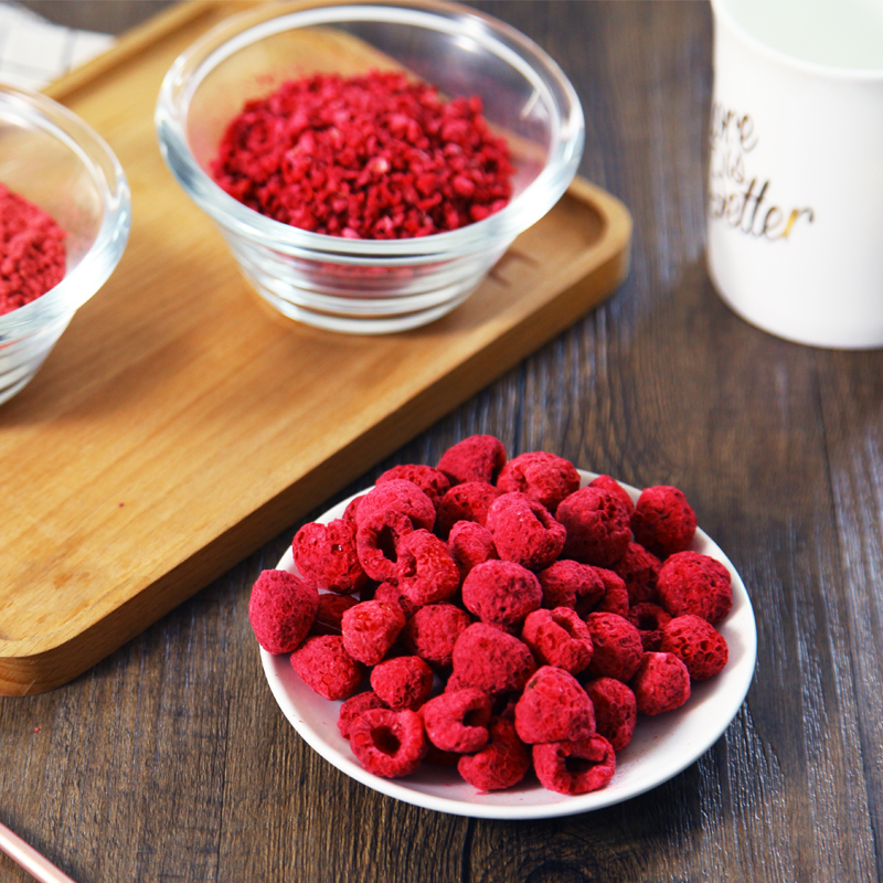 Wholesale healthy benefits freeze dried raspberry fruits